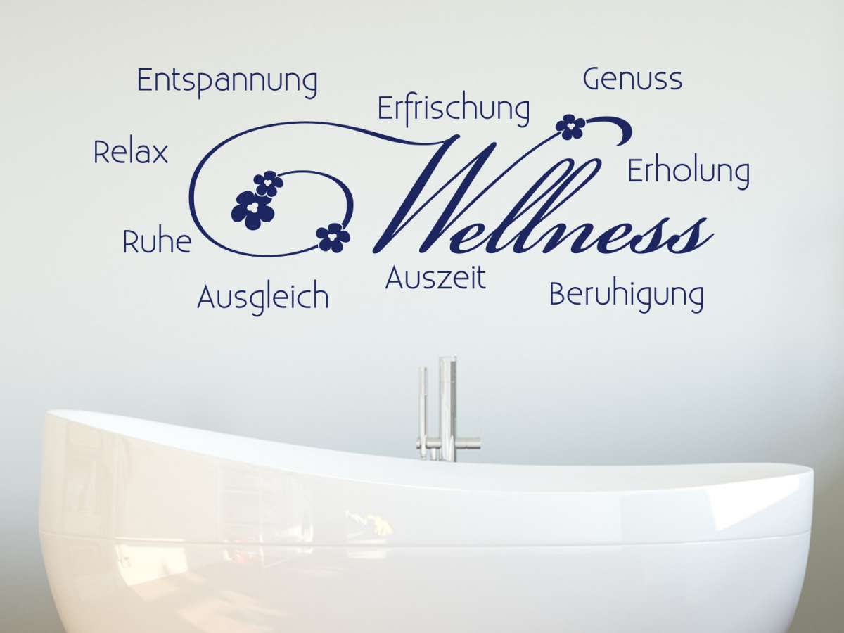 Erlebe das tolle Wandtattoo für Dein Bad!