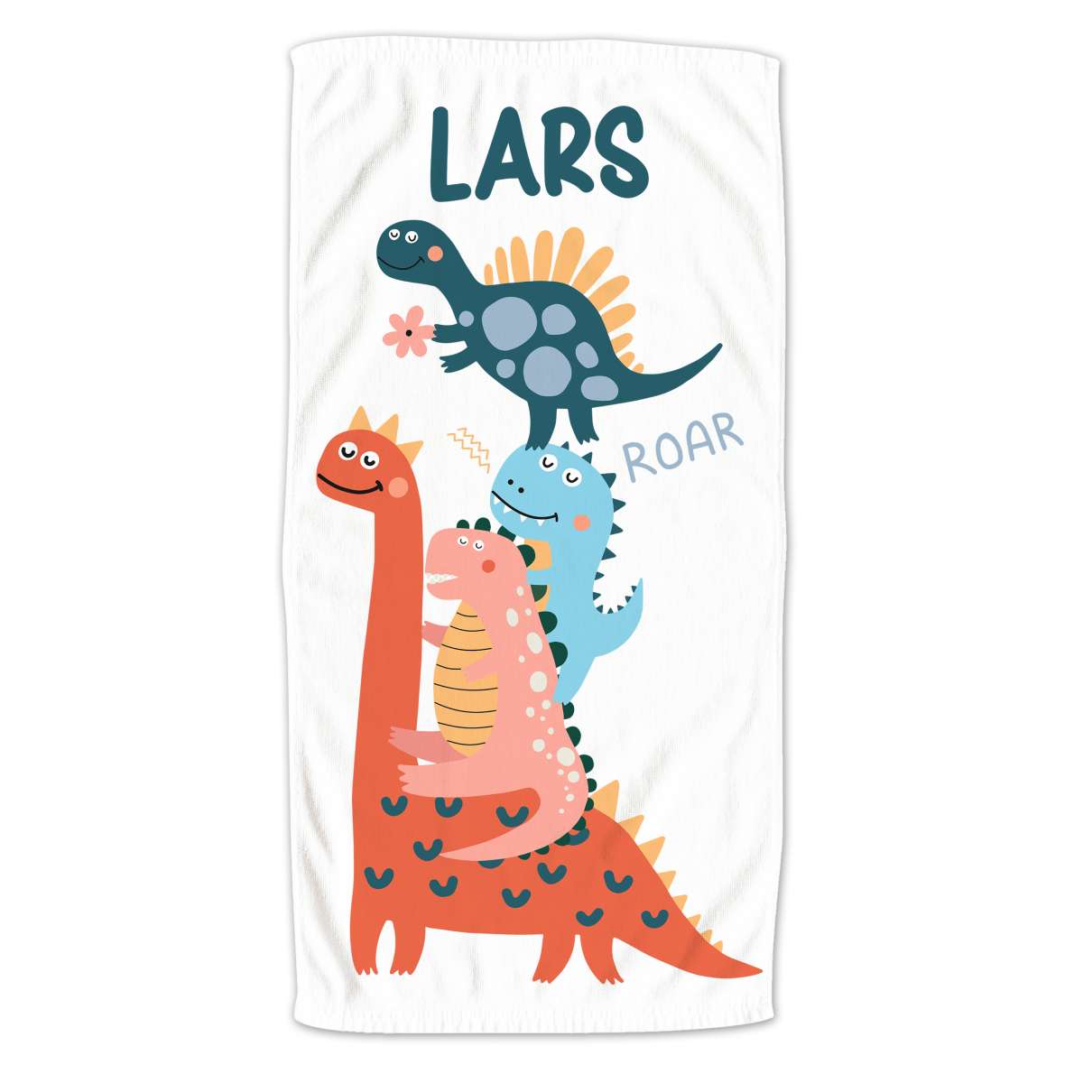 Kinder Handtuch mit Meerjungfrau Nixe, mit Wunschname